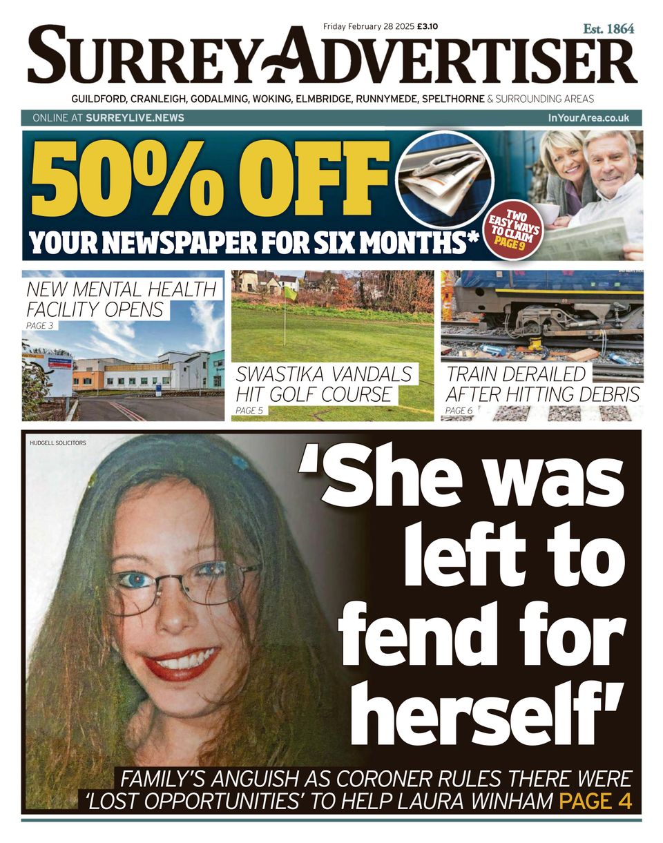 Get digital access to Surrey Advertiser Newspaper | Magzter.com