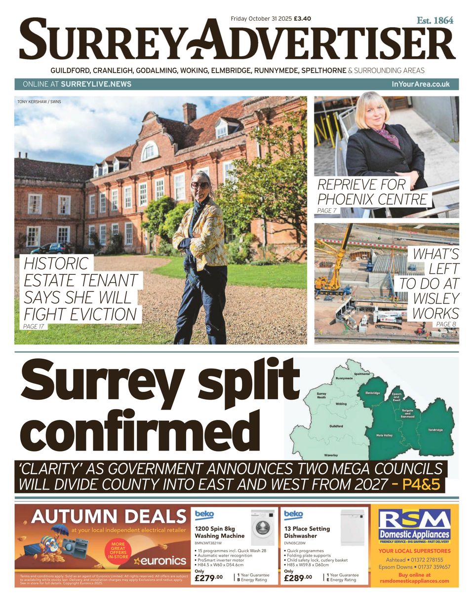 Get digital access to Surrey Advertiser Newspaper | Magzter.com
