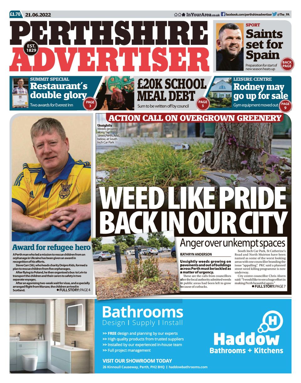 Perthshire Advertiser Newspaper - Get your Digital Subscription