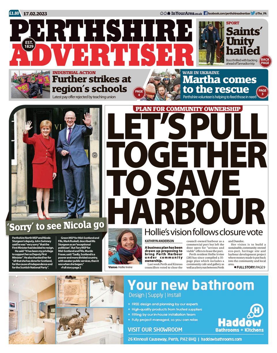 Perthshire Advertiser Newspaper - Get your Digital Subscription