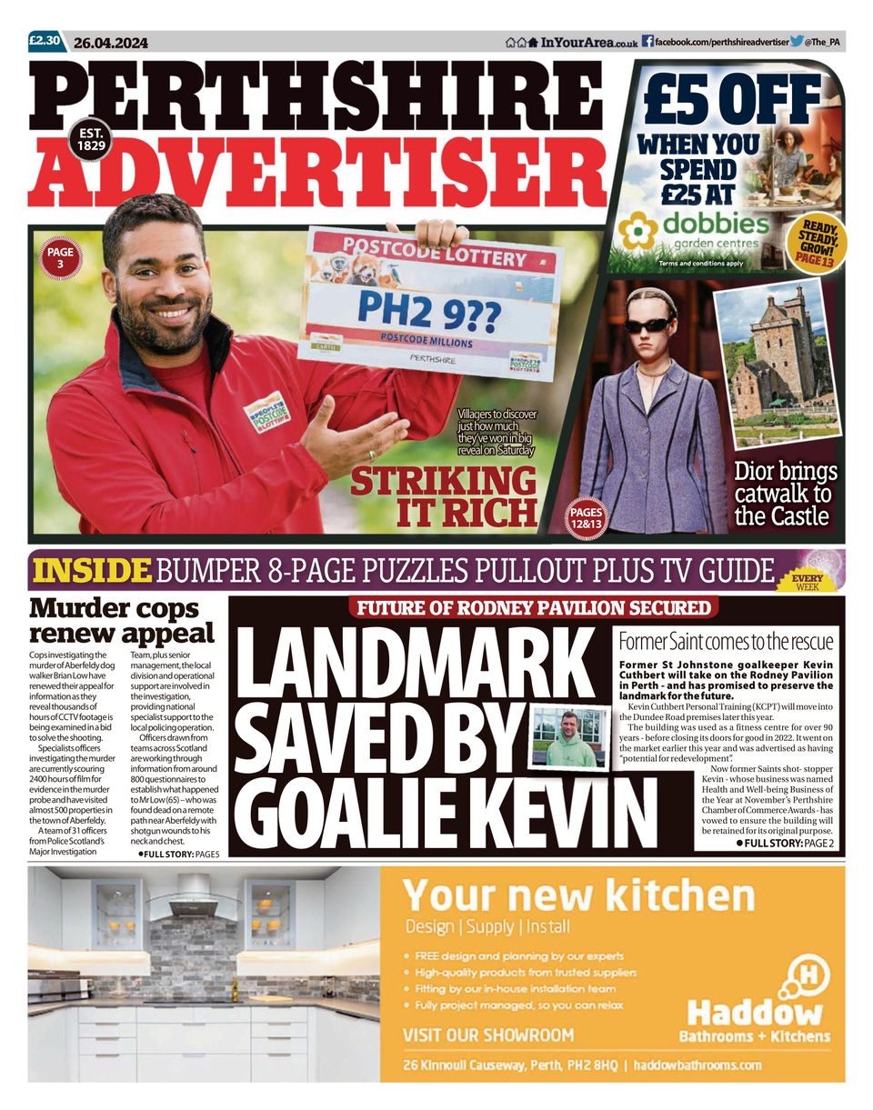 Perthshire Advertiser Newspaper - Get your Digital Subscription