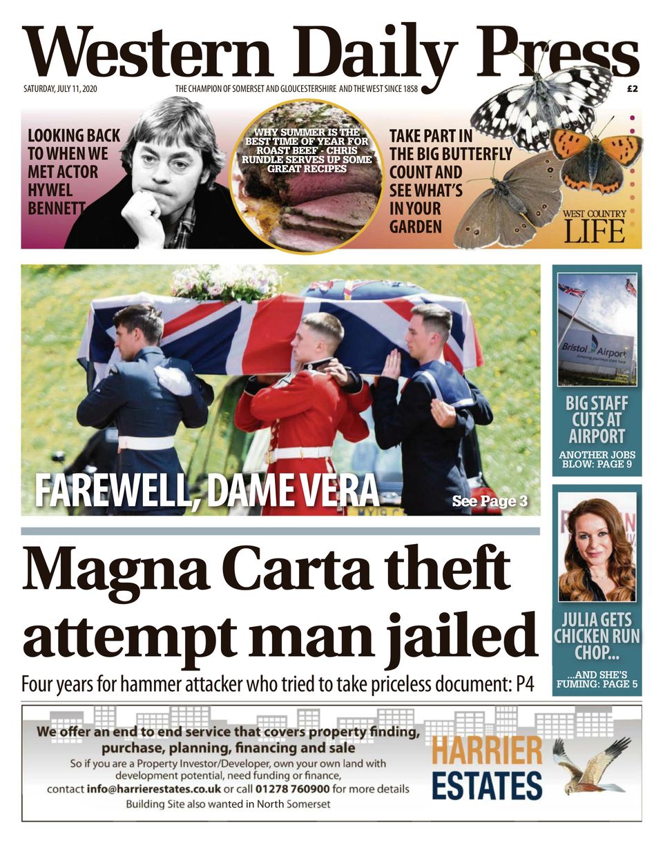 Get digital access to Western Daily Press - July 11, 2020 issue ...