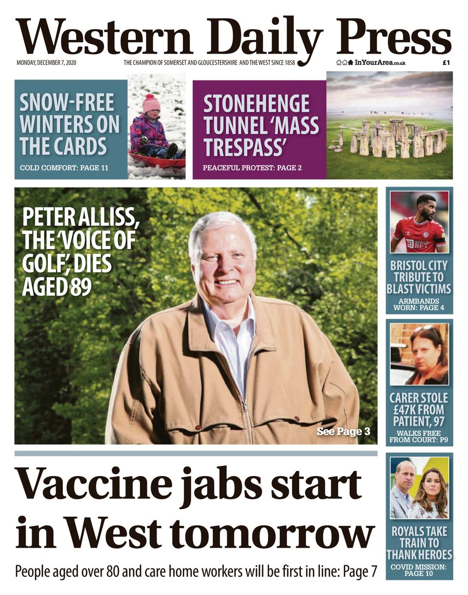 Western Daily Press Newspaper - Get your Digital Subscription