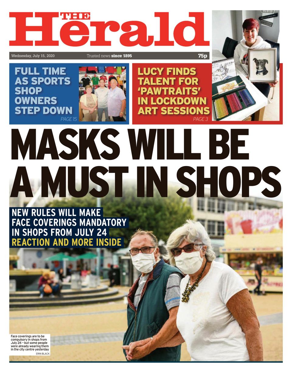 The Herald-July 15, 2020 Newspaper - Get your Digital Subscription
