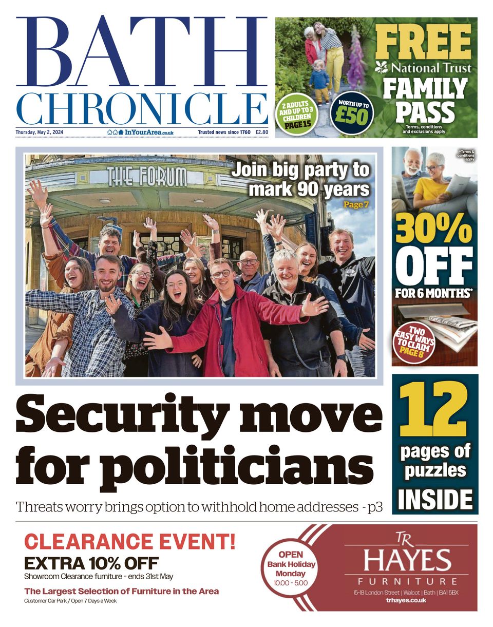 Bath Chronicle Newspaper - Get your Digital Subscription