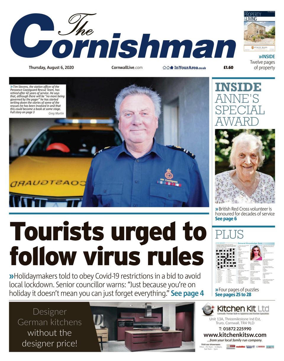 Get digital access to The Cornishman - August 06, 2020 issue | Magzter.com