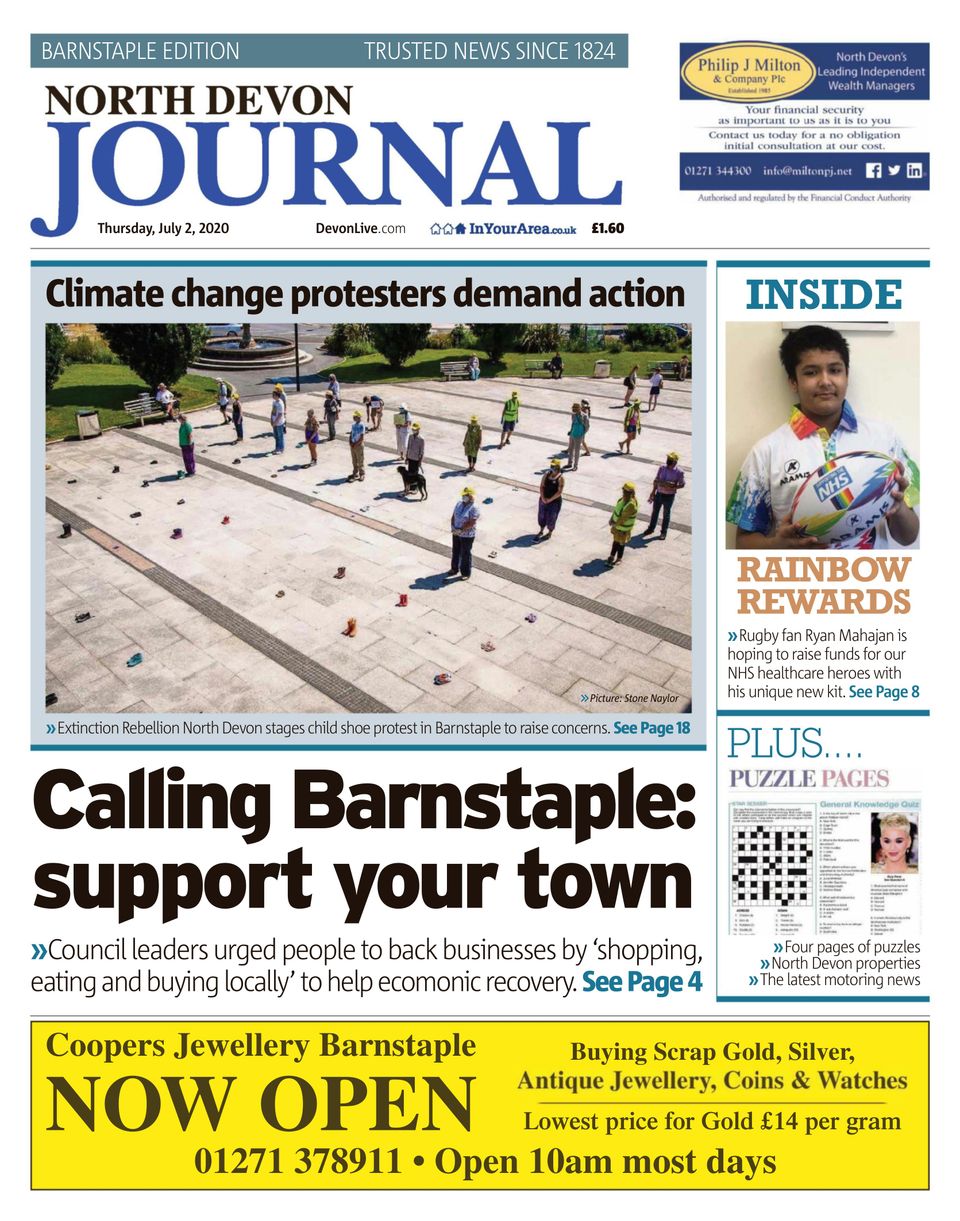 Get digital access to North Devon Journal - July 2, 2020 issue ...