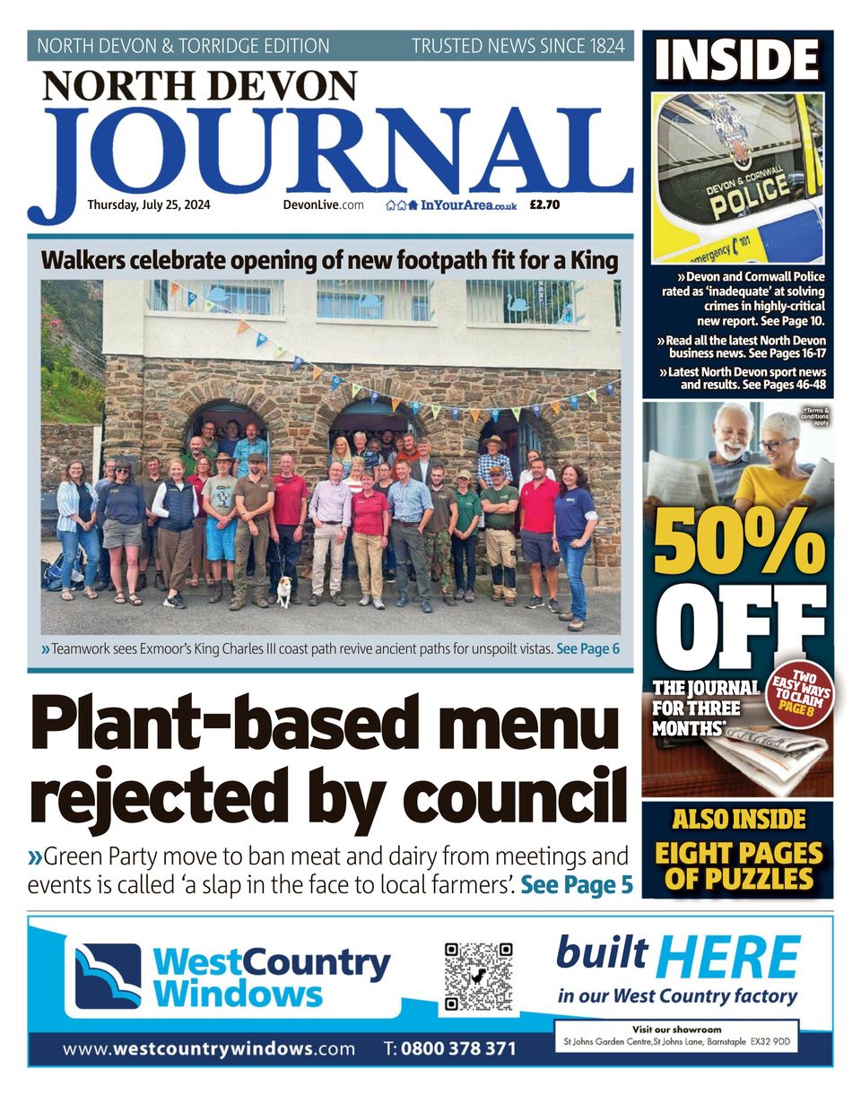 North Devon Journal Newspaper - Get your Digital Subscription