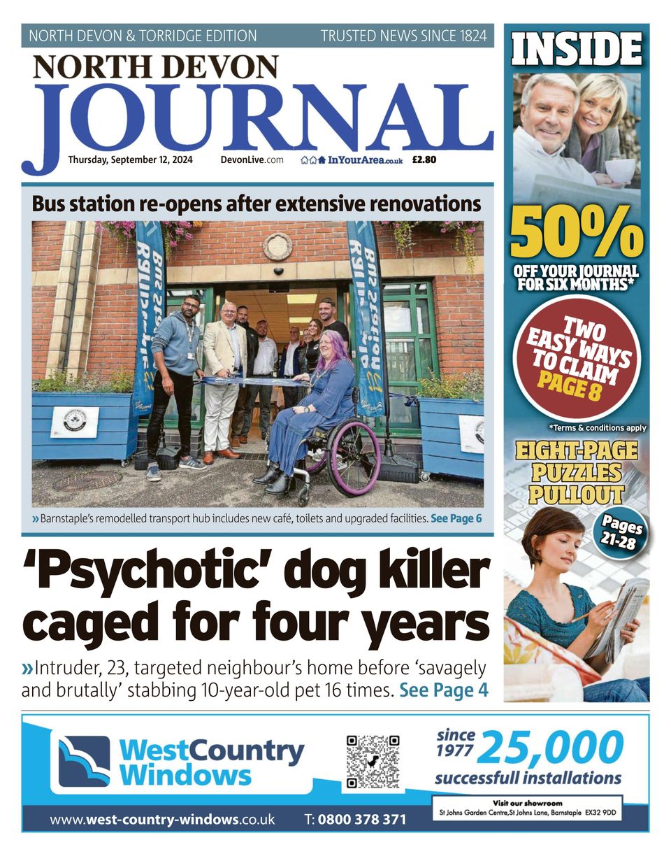 North Devon Journal Newspaper - Get your Digital Subscription