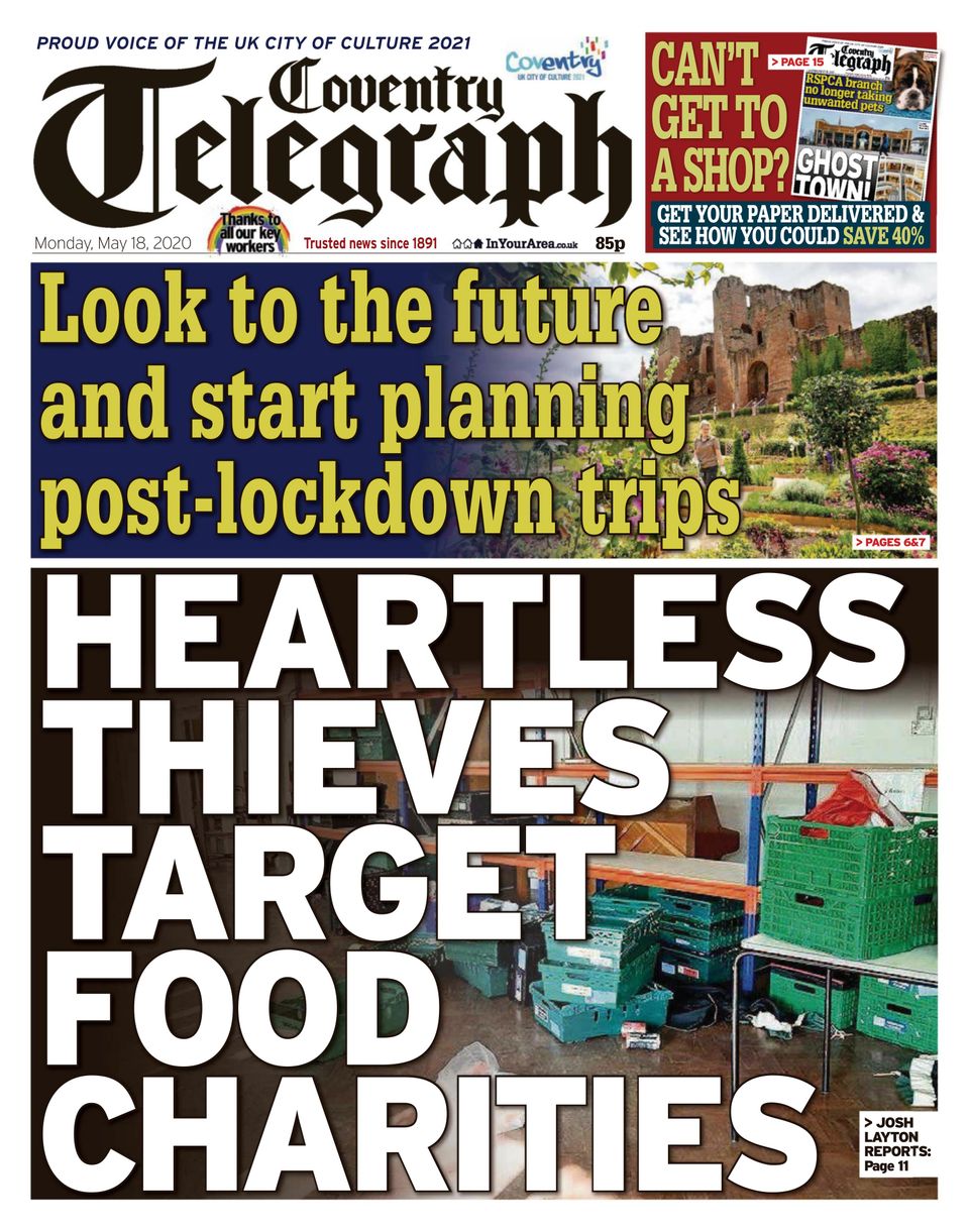 Coventry Telegraph Newspaper - Get your Digital Subscription