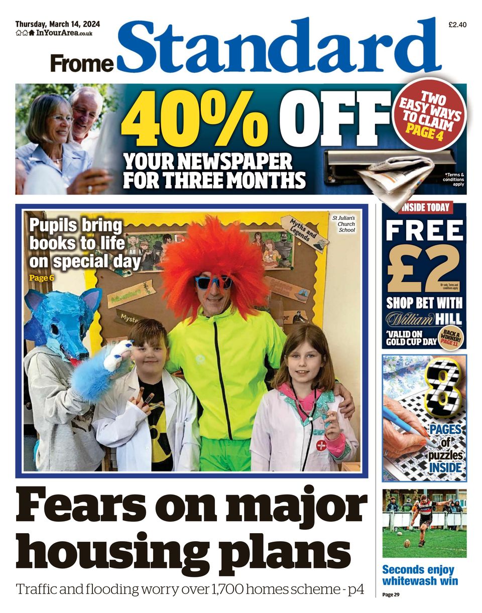 Frome Standard Newspaper - Get your Digital Subscription