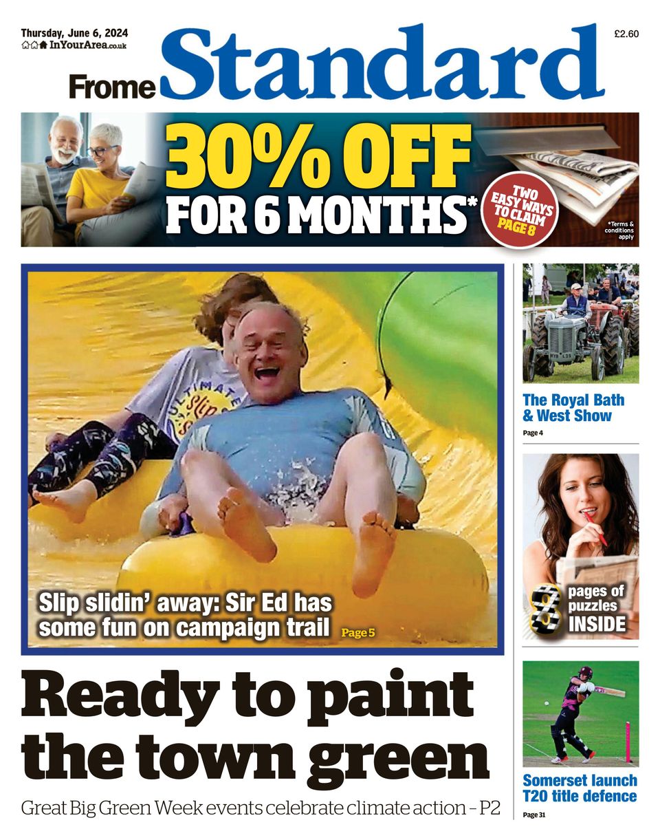 Frome Standard Newspaper - Get your Digital Subscription