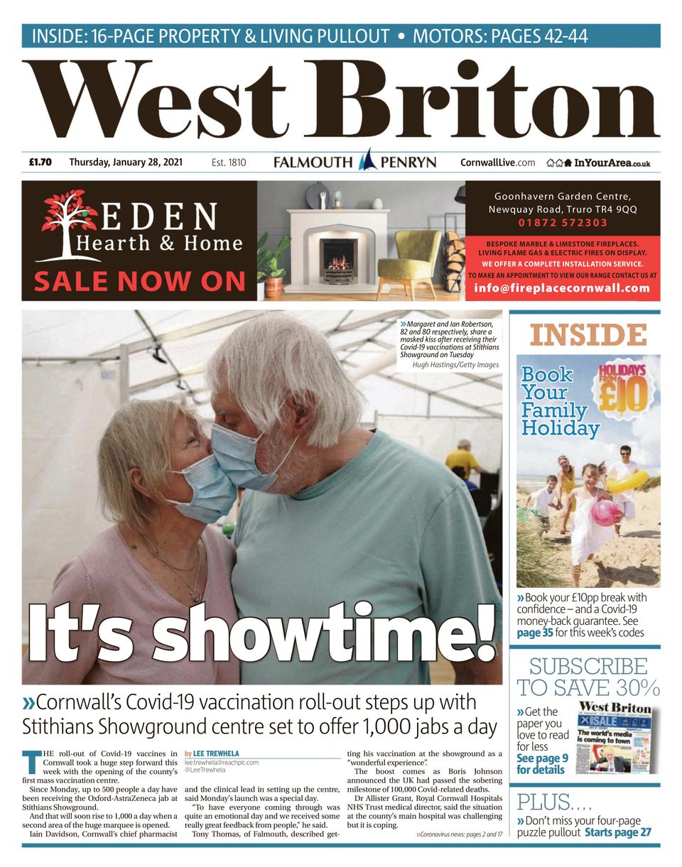 Get digital access to West Briton - January 28, 2021 issue | Magzter.com