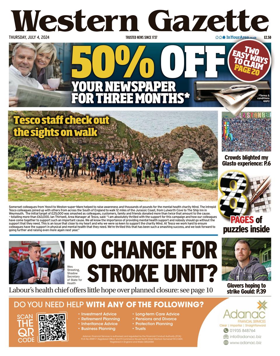 Western Gazette Newspaper - Get your Digital Subscription