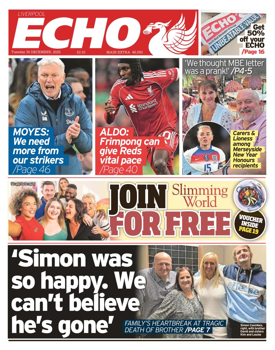 Get digital access to Liverpool Echo - December 30, 2025 issue ...