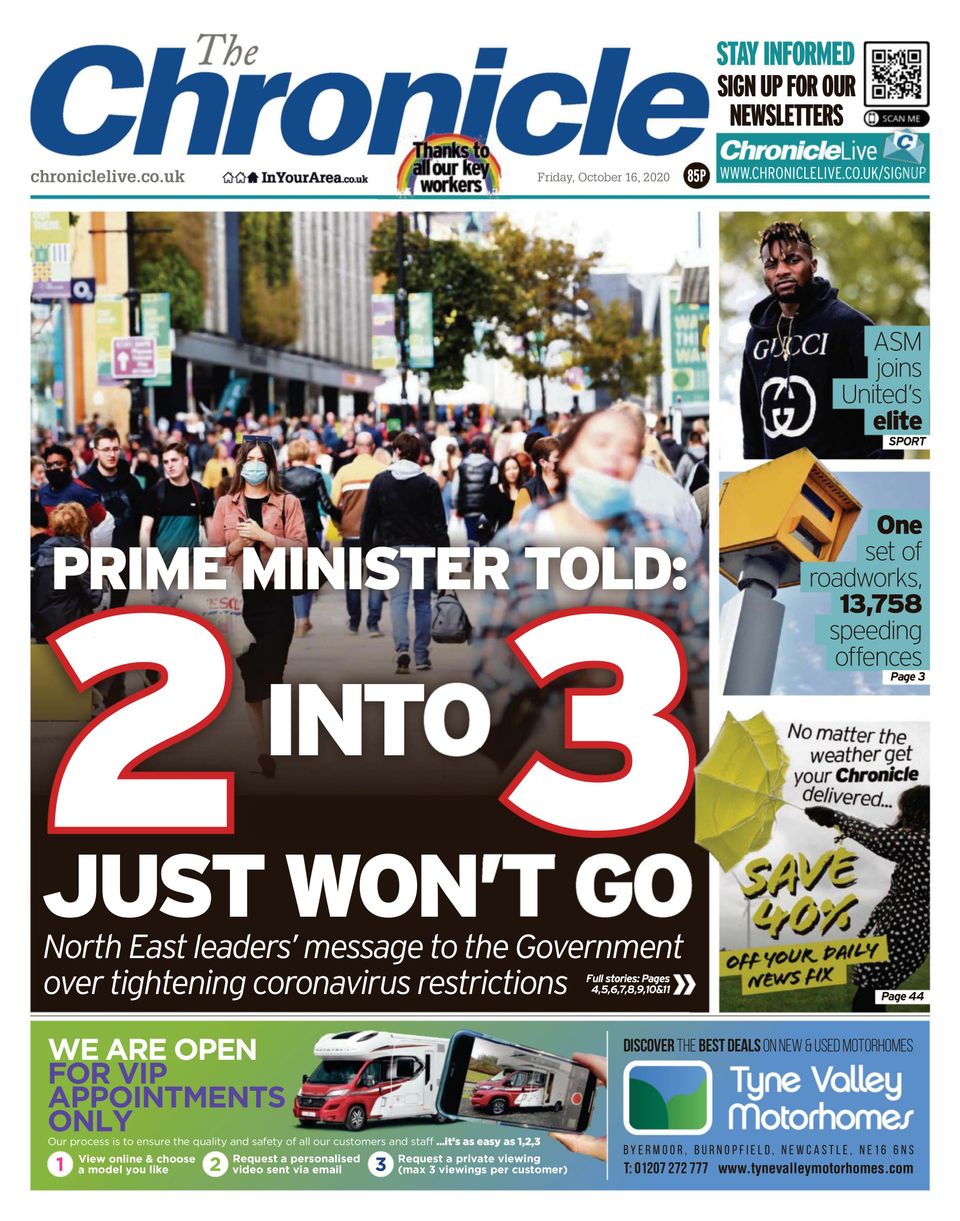 The Chronicle-October 16, 2020 Newspaper - Get your Digital Subscription