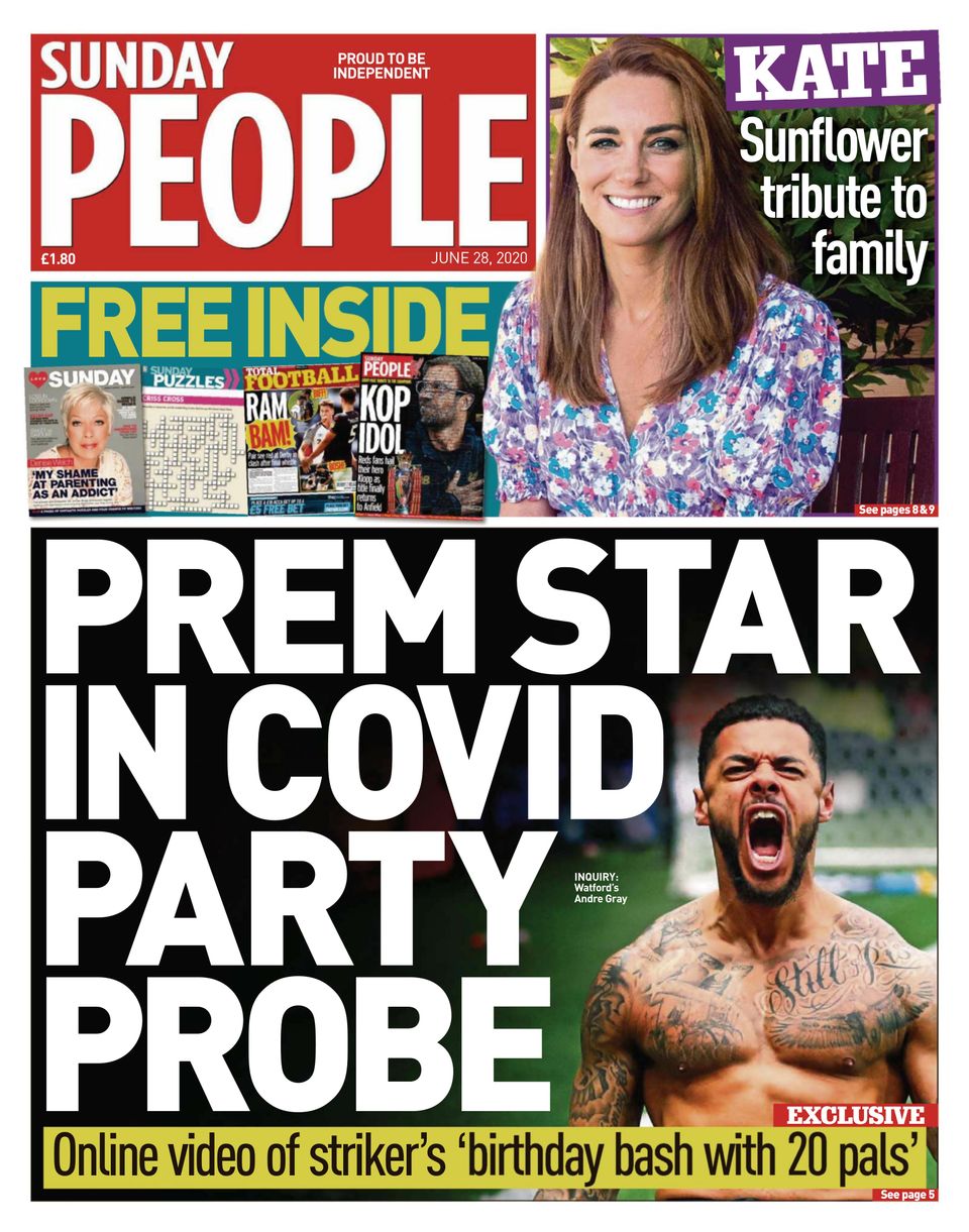 Get digital access to Sunday People - June 28, 2020 issue | Magzter.com
