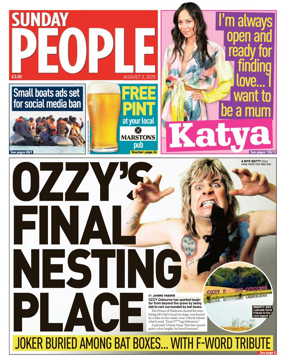 Get digital access to Sunday People Newspaper | Magzter.com