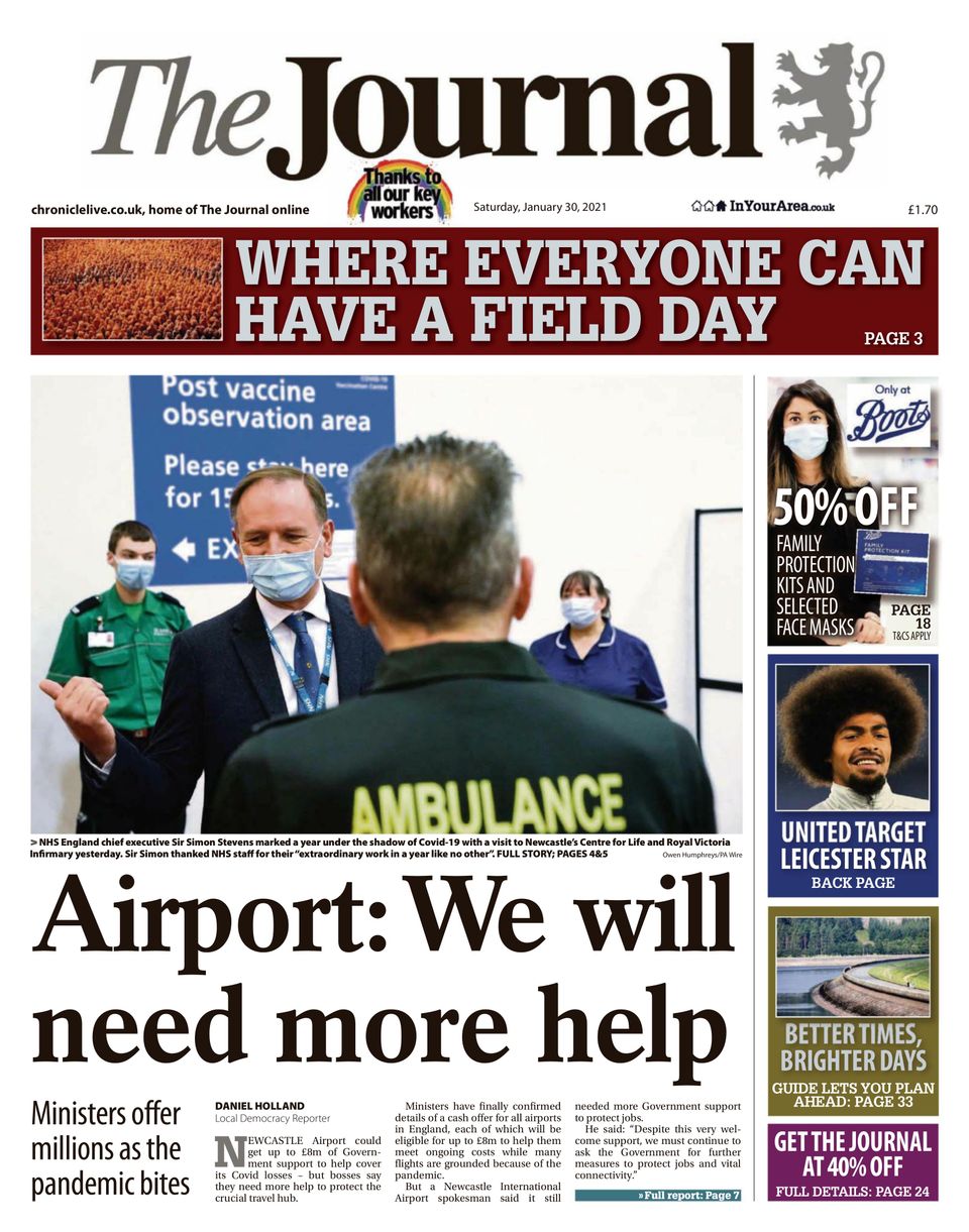 The Journal-January 30, 2021 Newspaper - Get your Digital Subscription