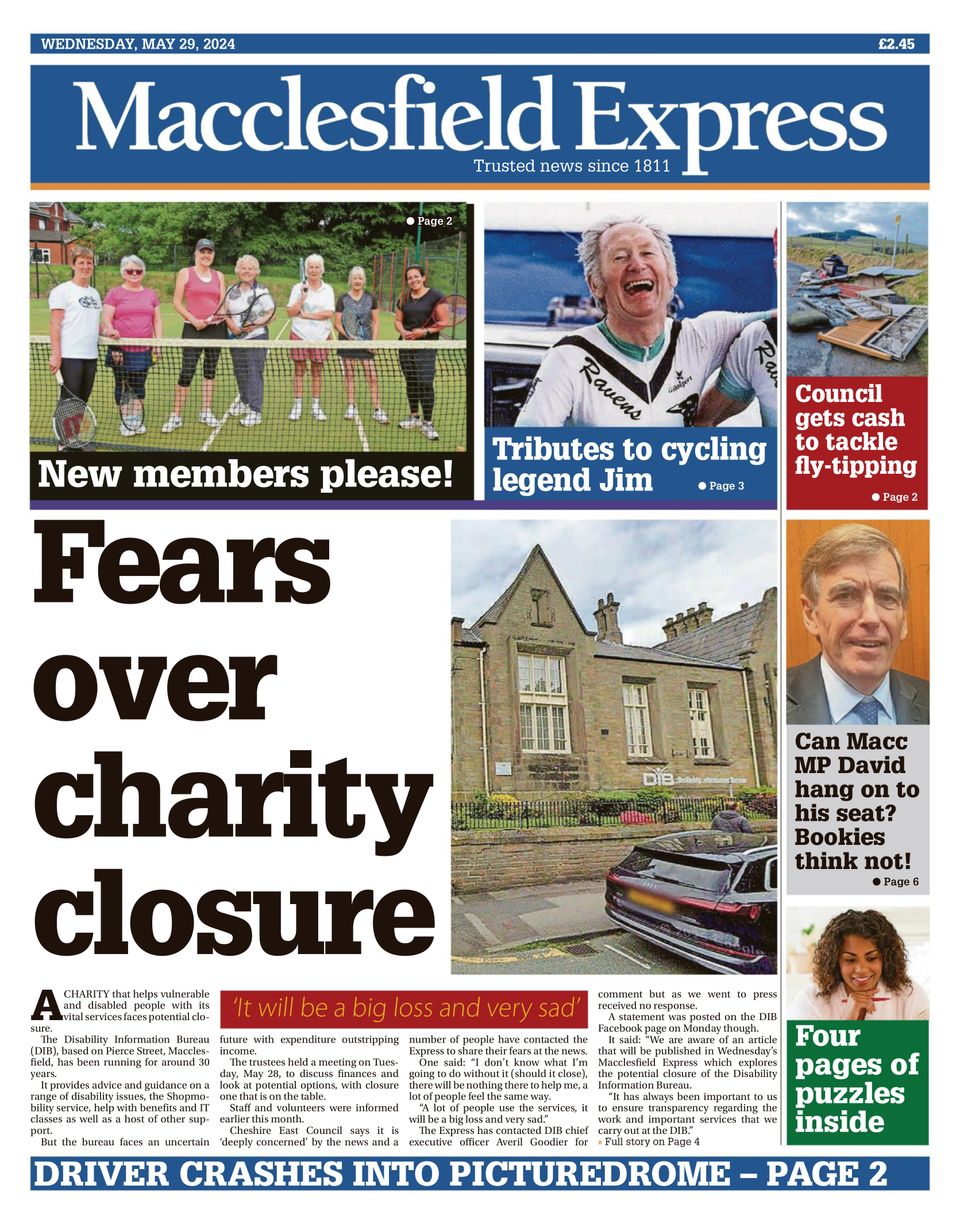 Macclesfield Express-May 29, 2024 Magazine - Get your Digital Subscription