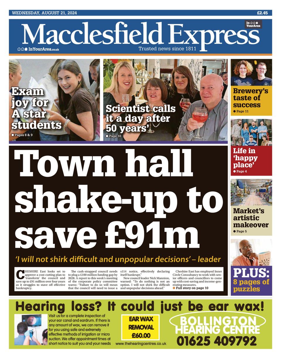Macclesfield Express Magazine - Get your Digital Subscription