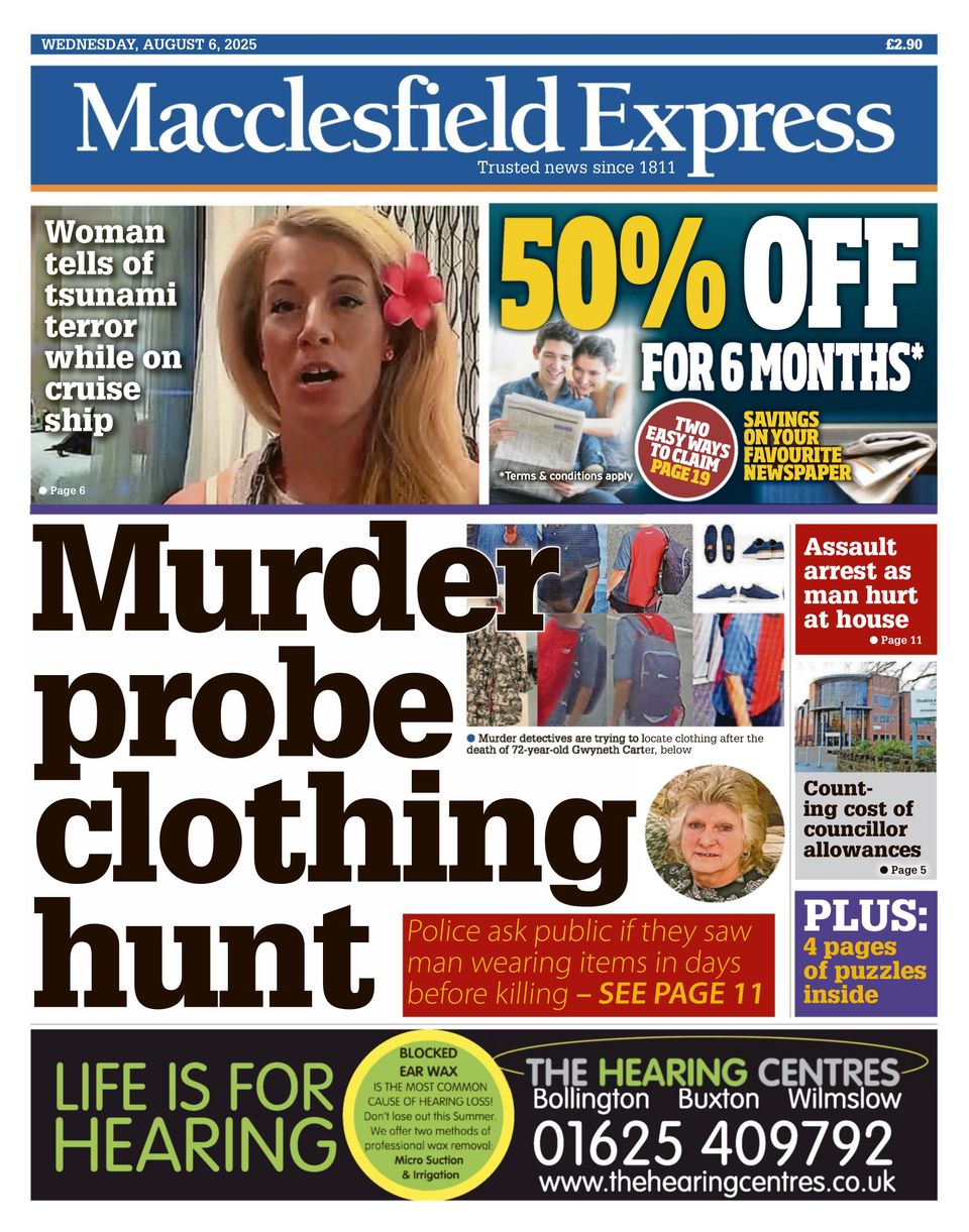Get digital access to Macclesfield Express - August 06, 2025 issue ...