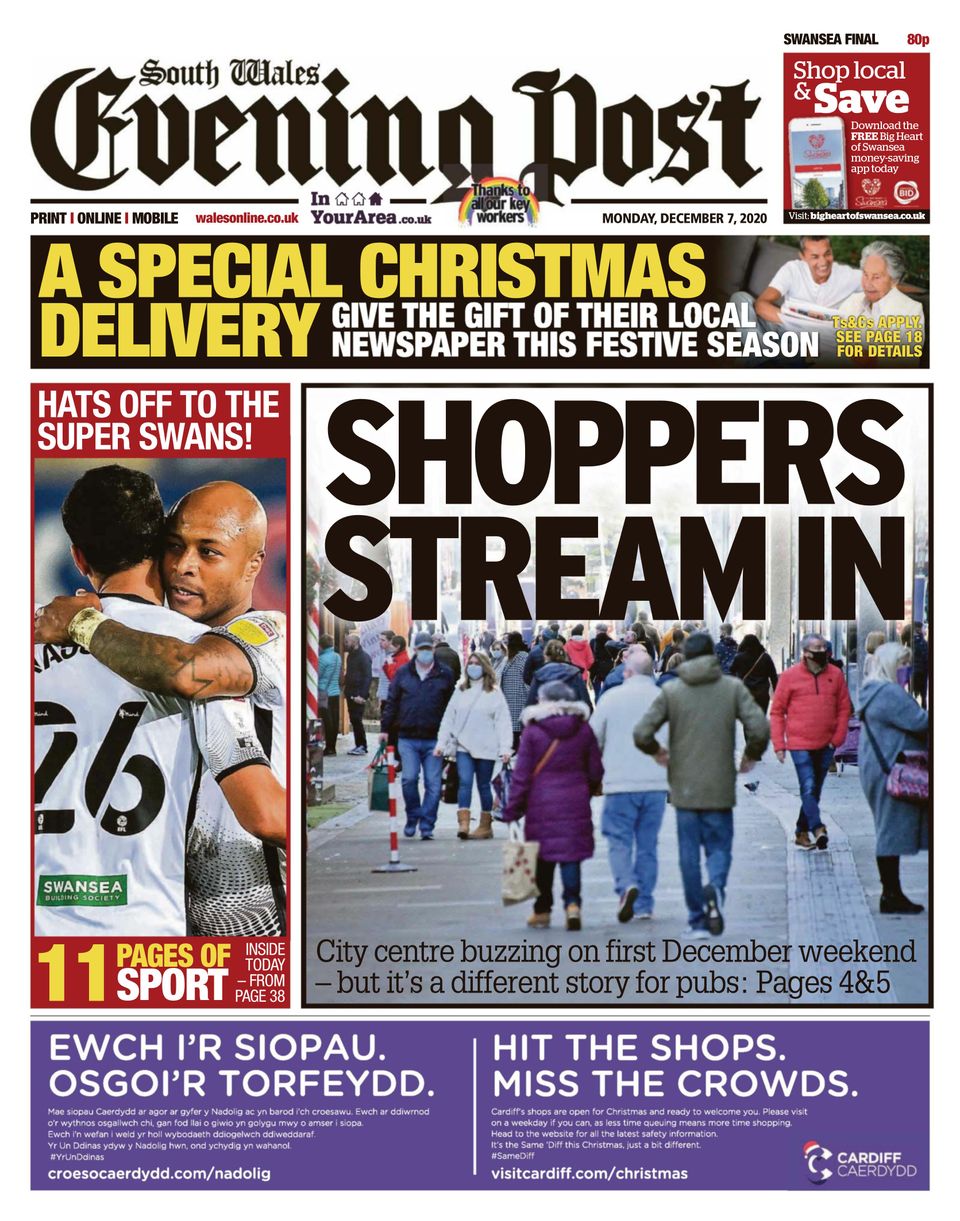 Get digital access to South Wales Evening Post - December 07, 2020 ...