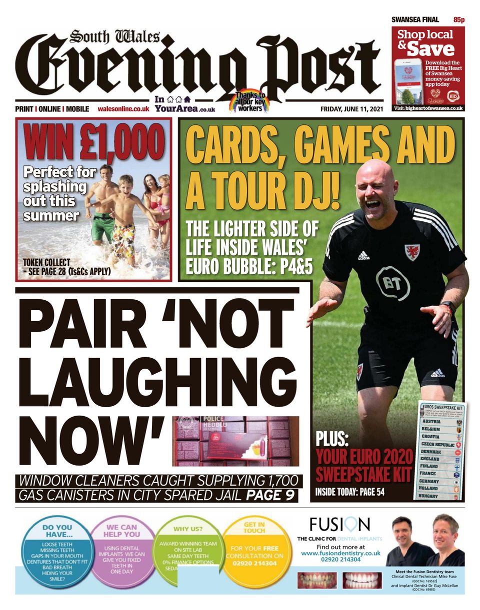 South Wales Evening Post-June 11, 2021 Newspaper