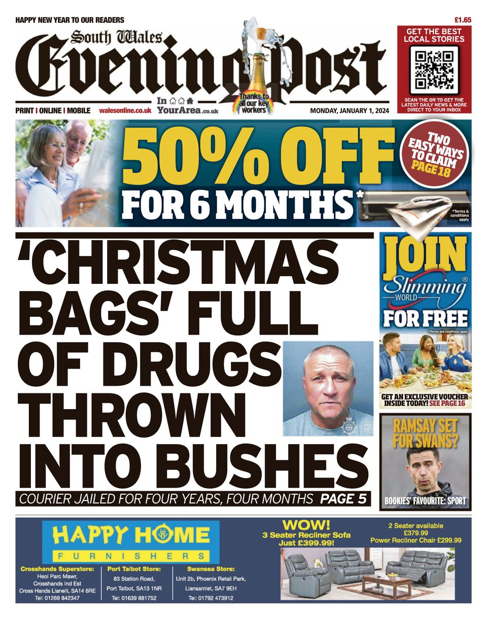 South Wales Evening Post Newspaper - Get your Digital Subscription