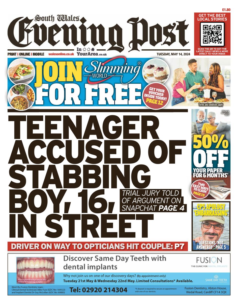 South Wales Evening Post Newspaper - Get your Digital Subscription