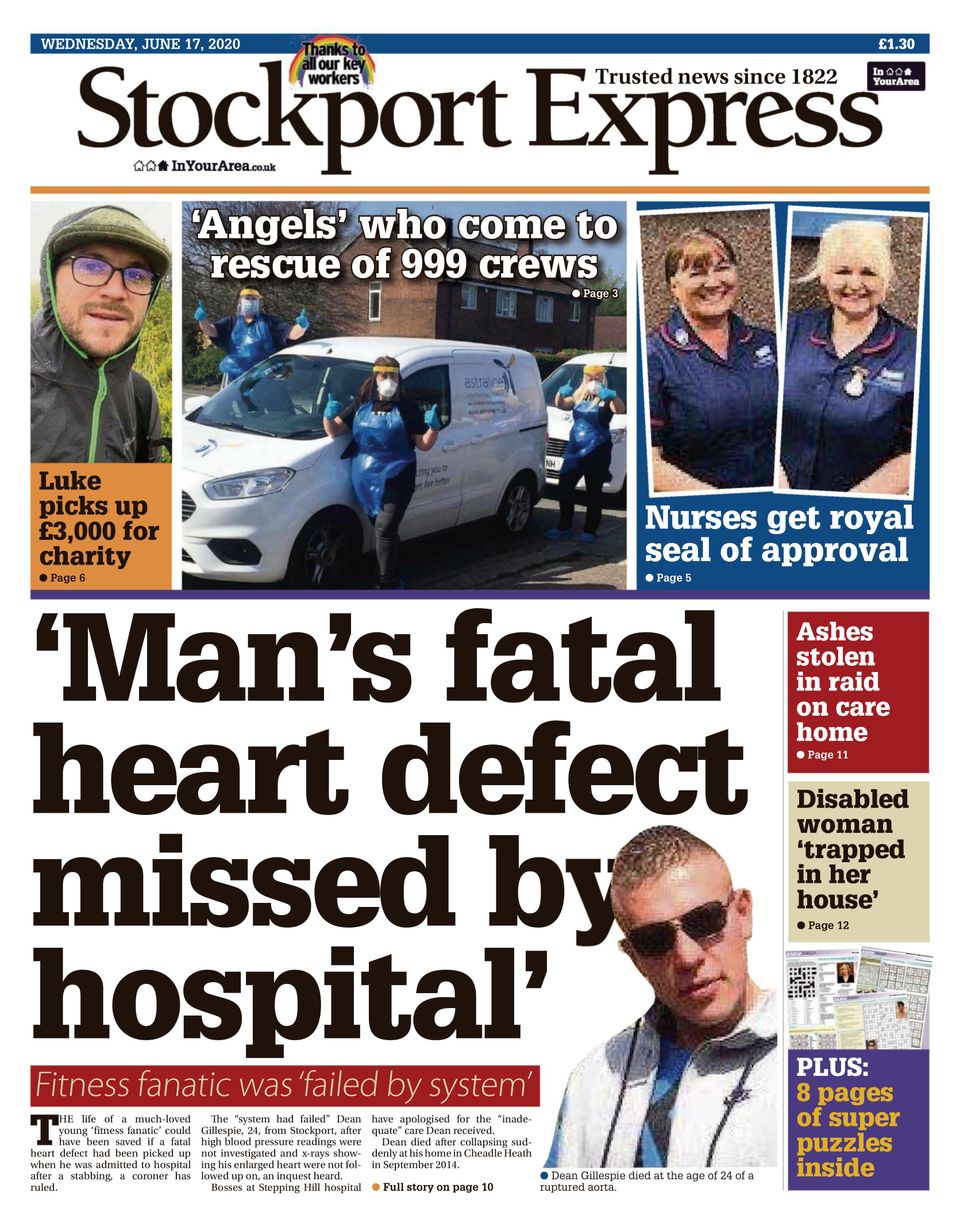 Stockport Express-June 17, 2020 Magazine - Get your Digital Subscription