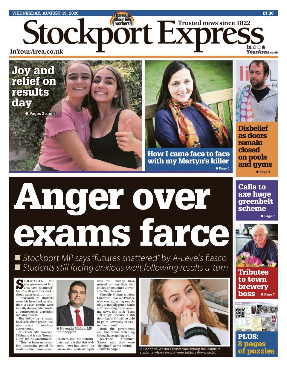 Get digital access to Stockport Express - August 19, 2020 issue ...