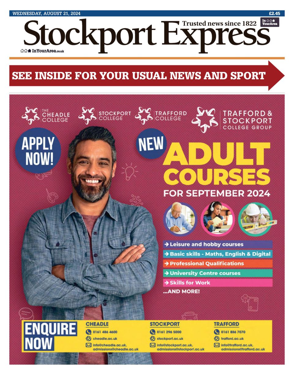 Stockport Express Magazine - Get your Digital Subscription