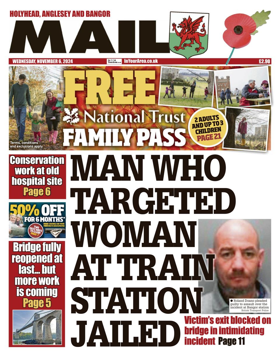 Get digital access to Holyhead, Anglesey and Bangor Mail Newspaper ...