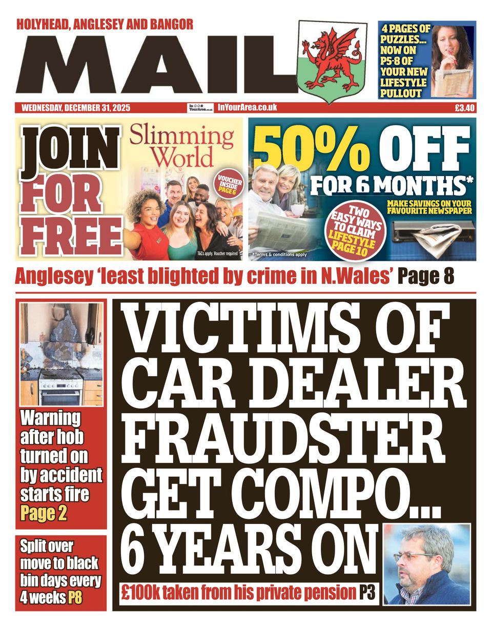 Get digital access to Holyhead, Anglesey and Bangor Mail - December 31 ...