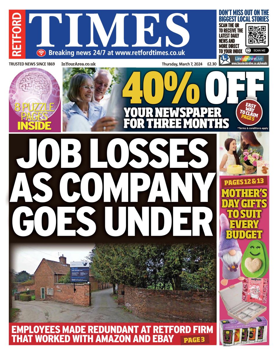 Retford Times Magazine - Get your Digital Subscription