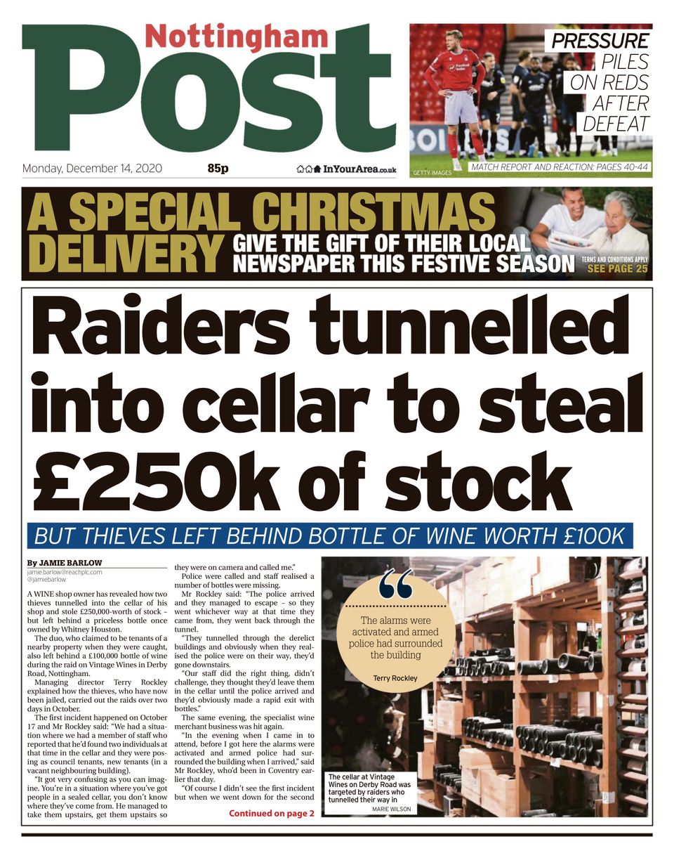 Nottingham Post-December 14, 2020 Newspaper - Get your Digital Subscription