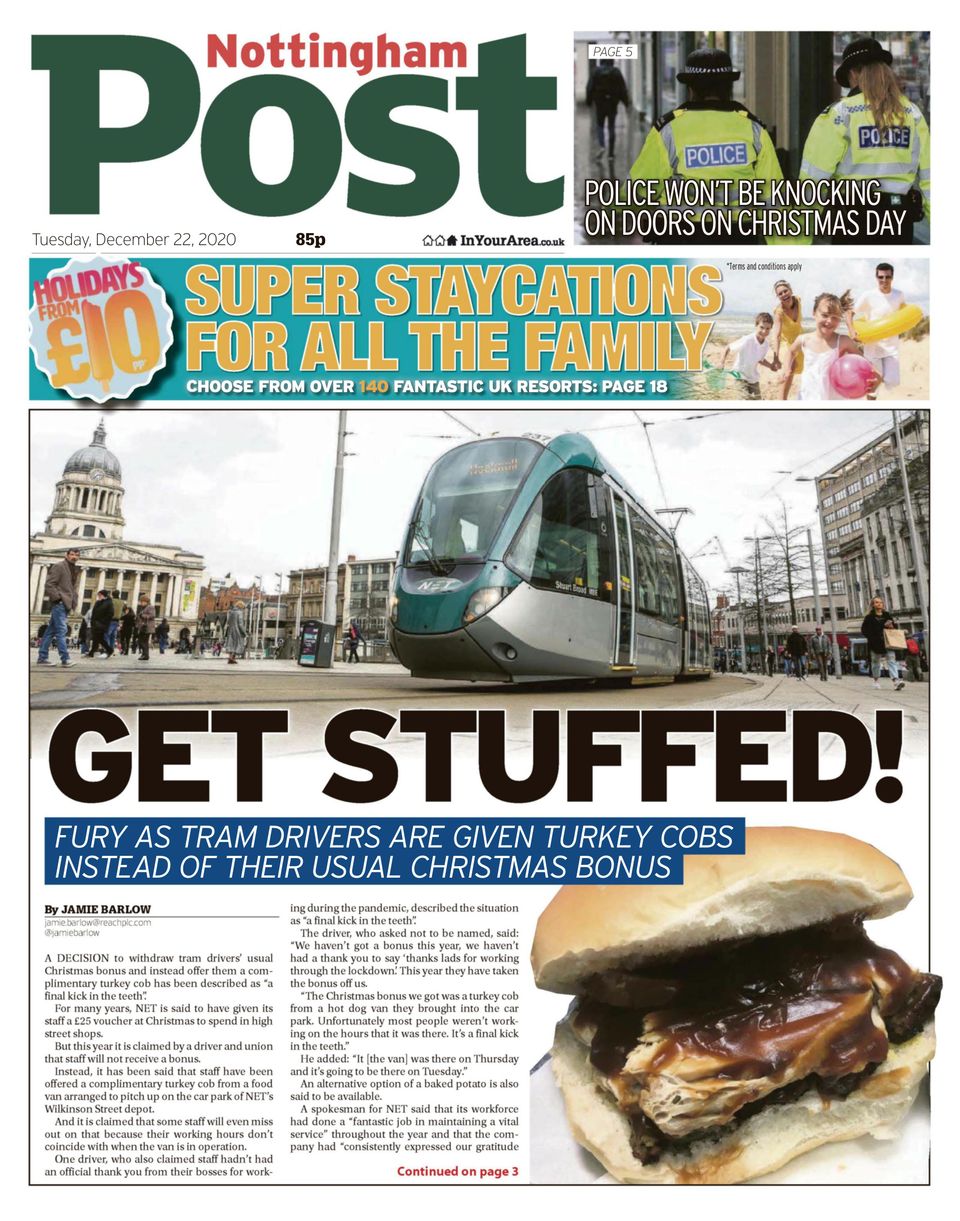 Nottingham Post-December 22, 2020 Newspaper - Get your Digital Subscription