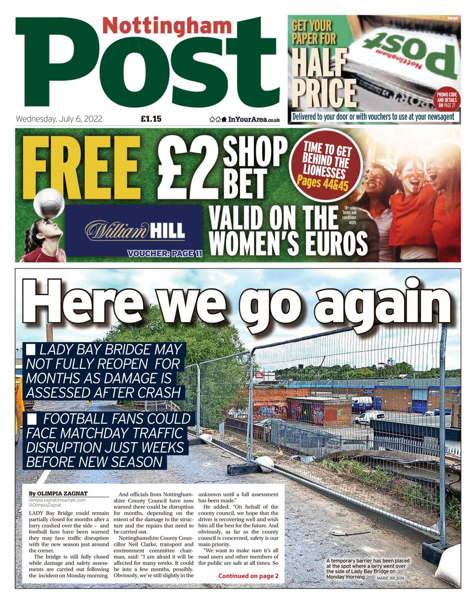 Nottingham Post-July 06, 2022 Newspaper - Get your Digital Subscription