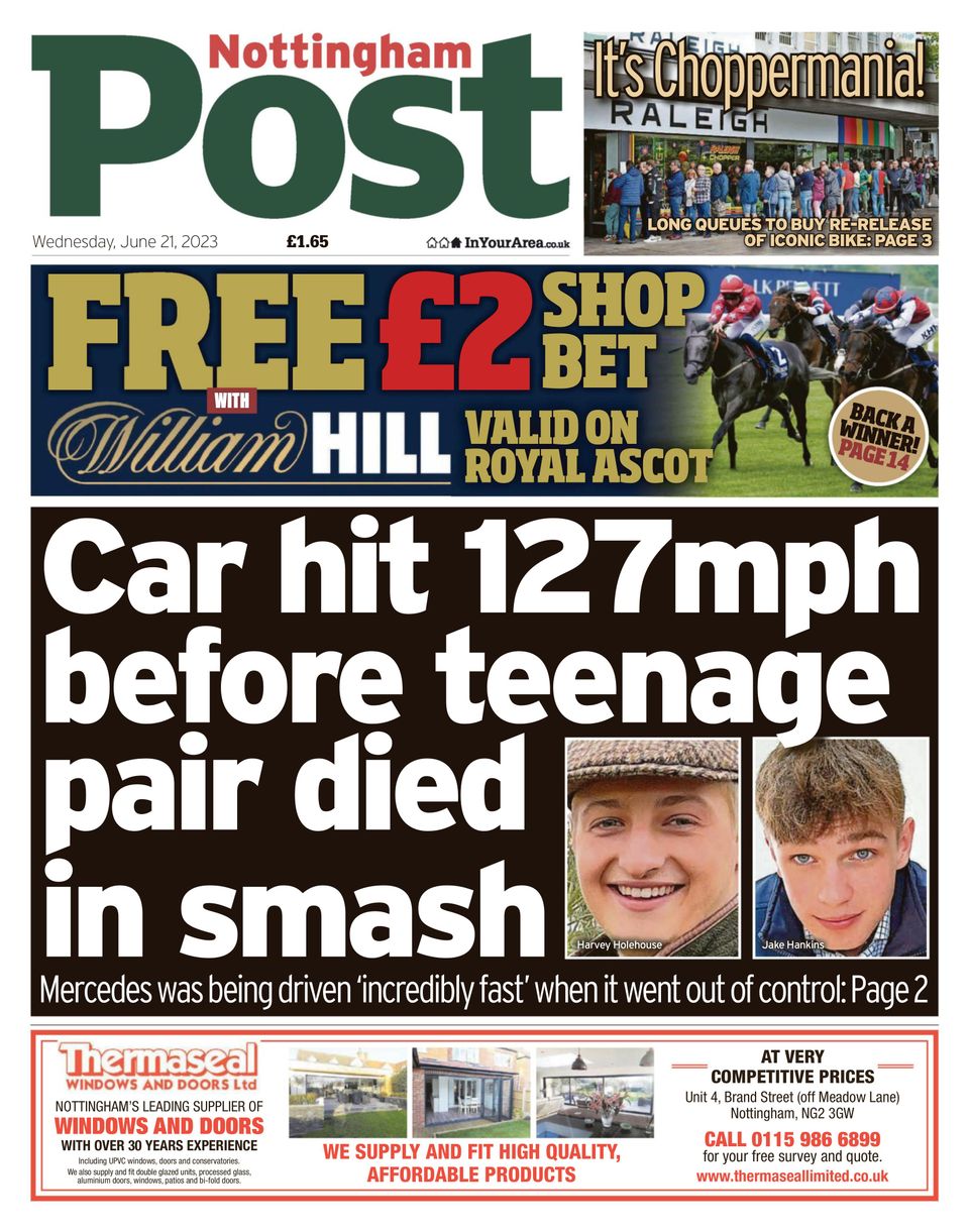 Nottingham Post Newspaper - Get your Digital Subscription