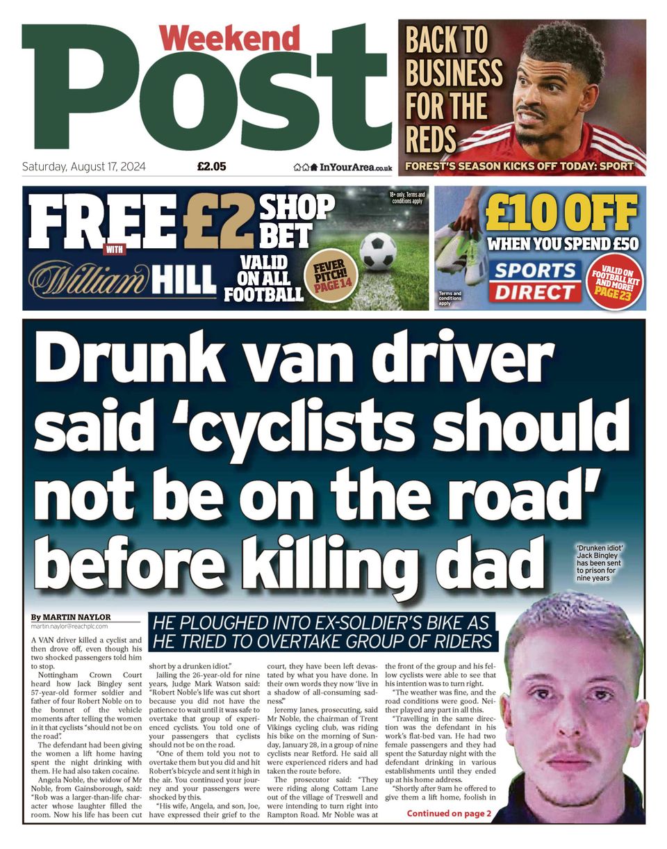 Nottingham Post Newspaper - Get your Digital Subscription