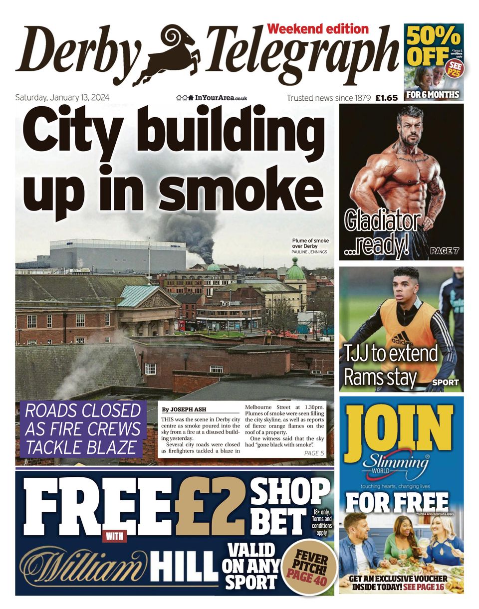 Derby Telegraph Newspaper - Get your Digital Subscription