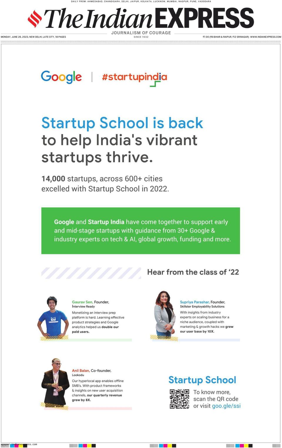 The Indian Express Delhi-June 26, 2023 Newspaper