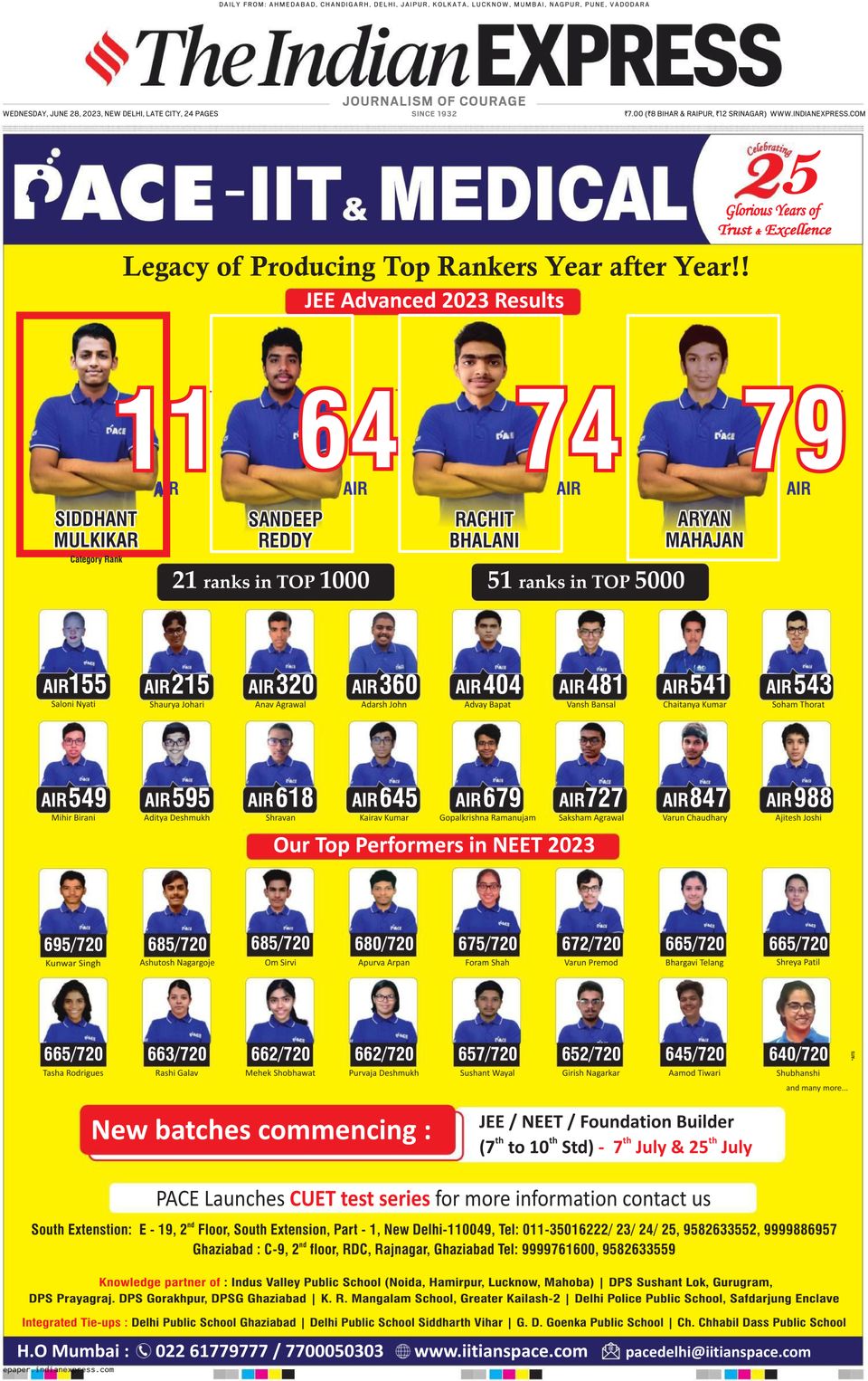 The Indian Express Delhi-June 28, 2023 Newspaper