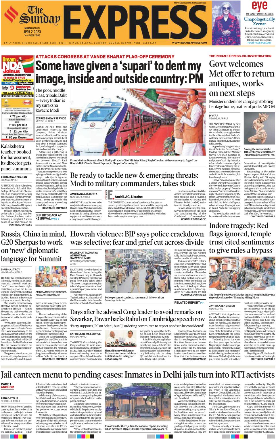 The Indian Express Mumbai-April 02, 2023 Newspaper