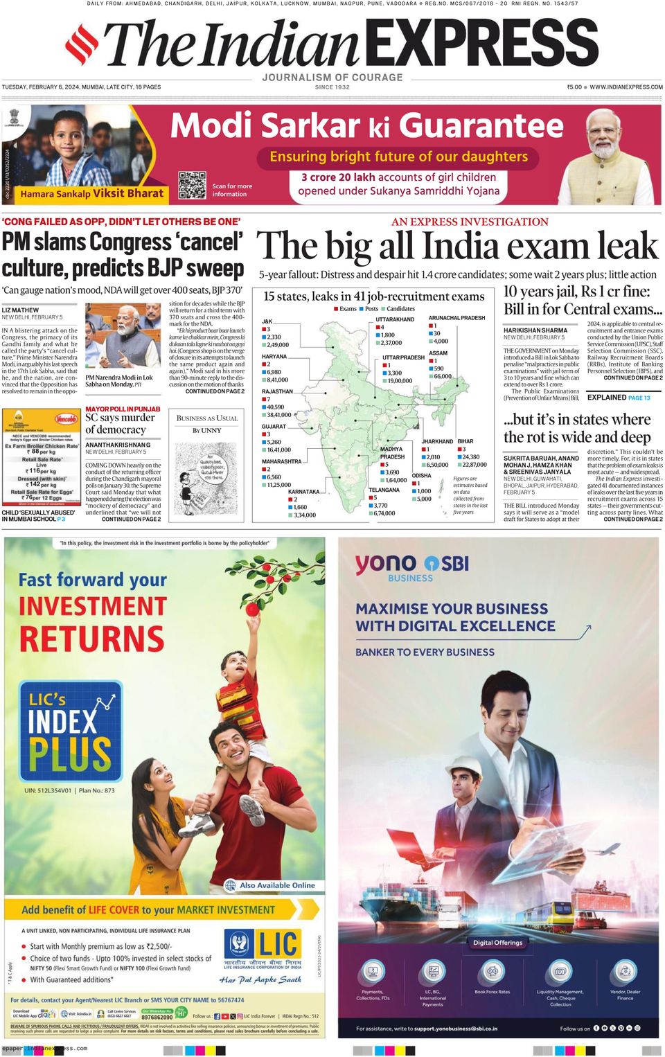 The Indian Express Mumbai Newspaper - Get your Digital Subscription
