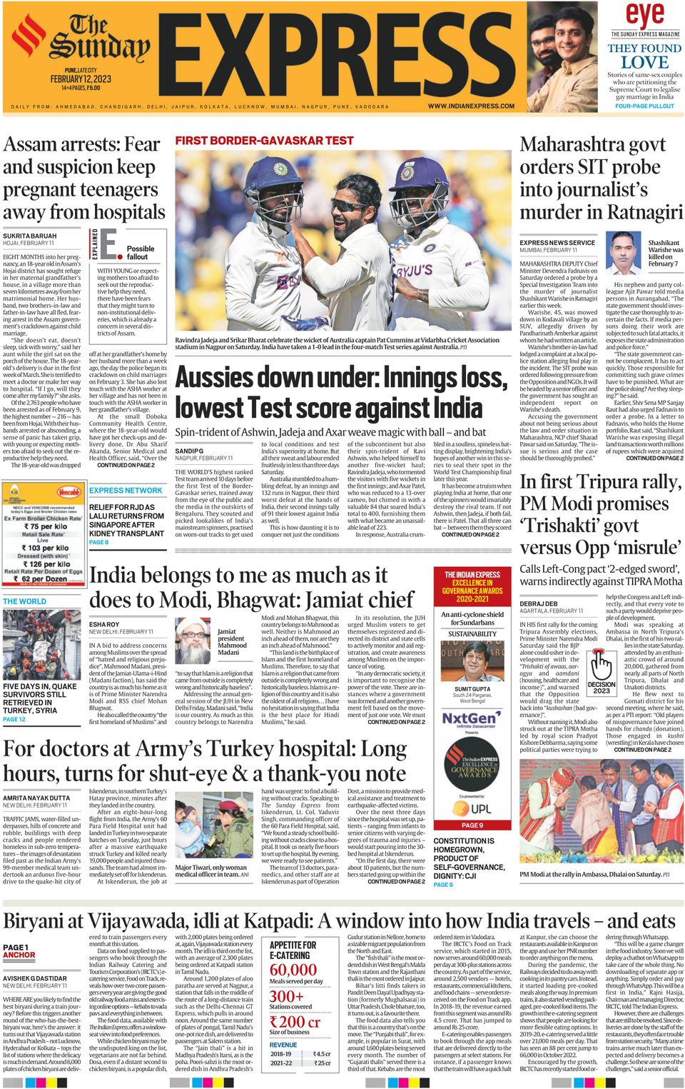 The Indian Express Pune-February 12, 2023 Newspaper