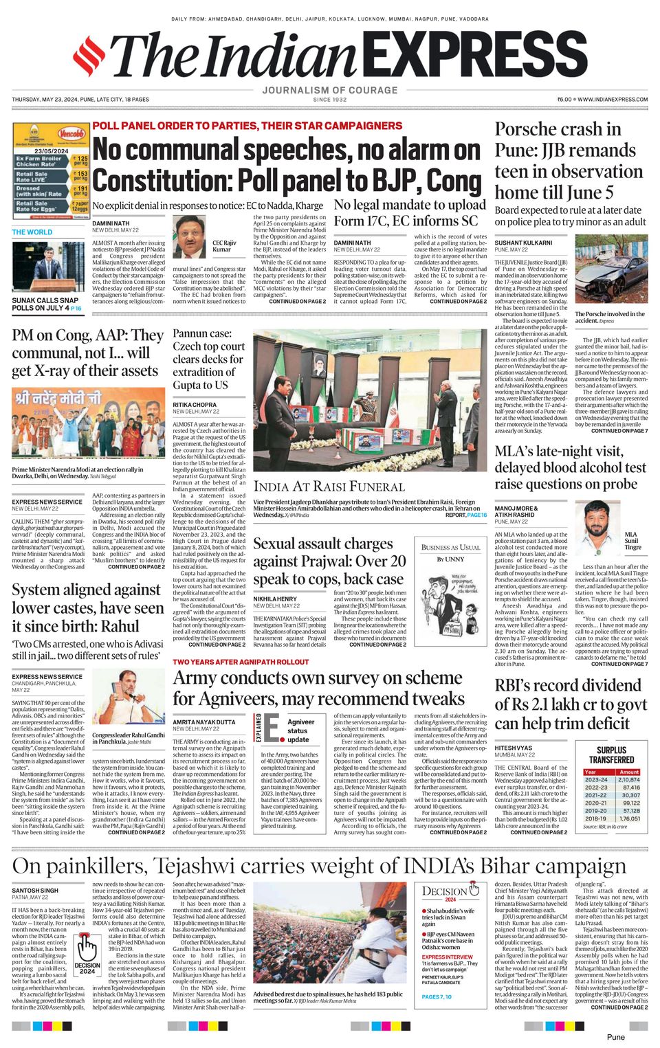 The Indian Express Pune Newspaper - Get your Digital Subscription