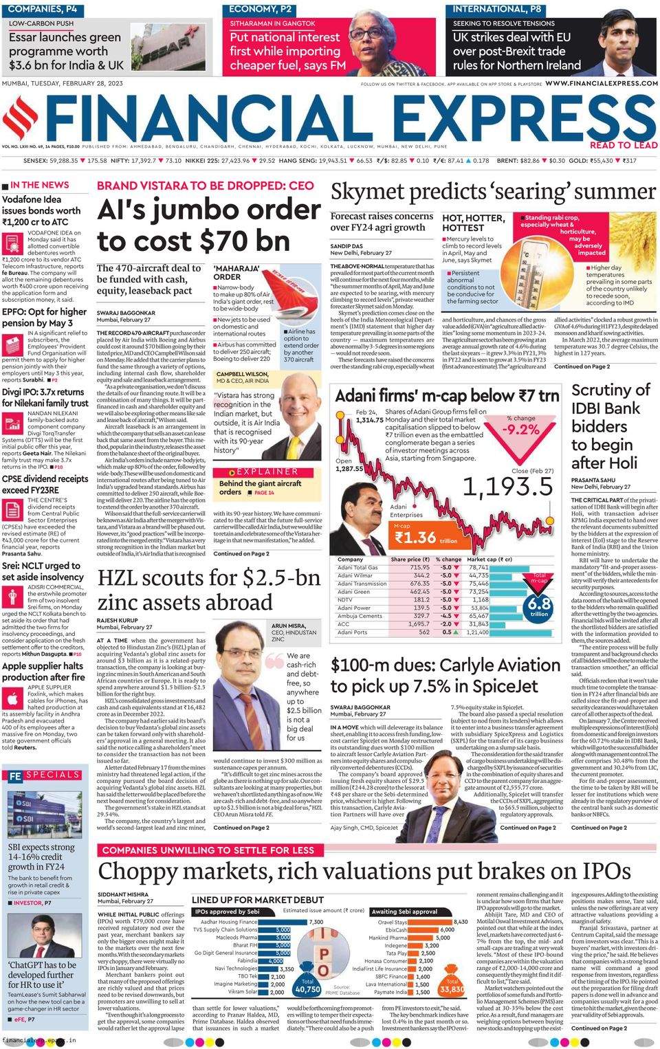 Financial Express Mumbai Magazine - Get your Digital Subscription