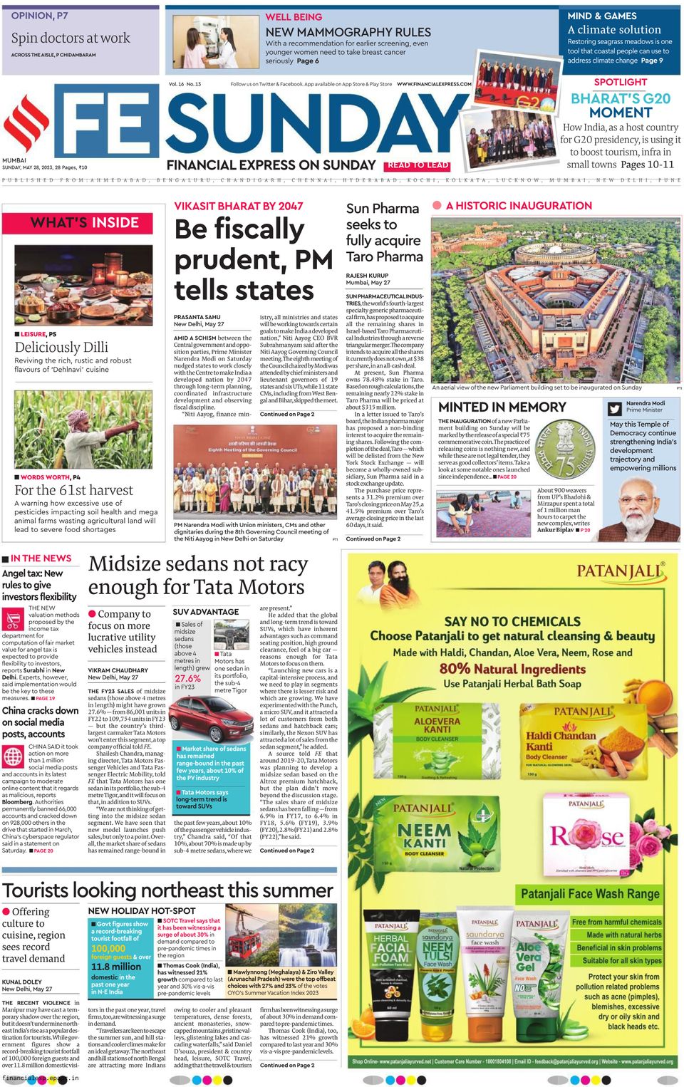 Get digital access to Financial Express Mumbai - May 28, 2023 issue | Magzter.com